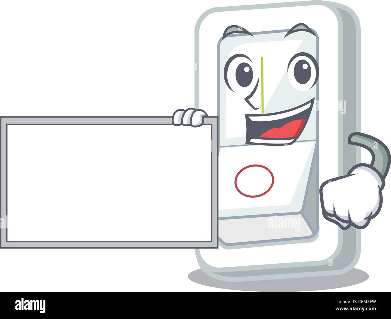 With board light switch in the cartoon shape Stock Vector Image & Art ...