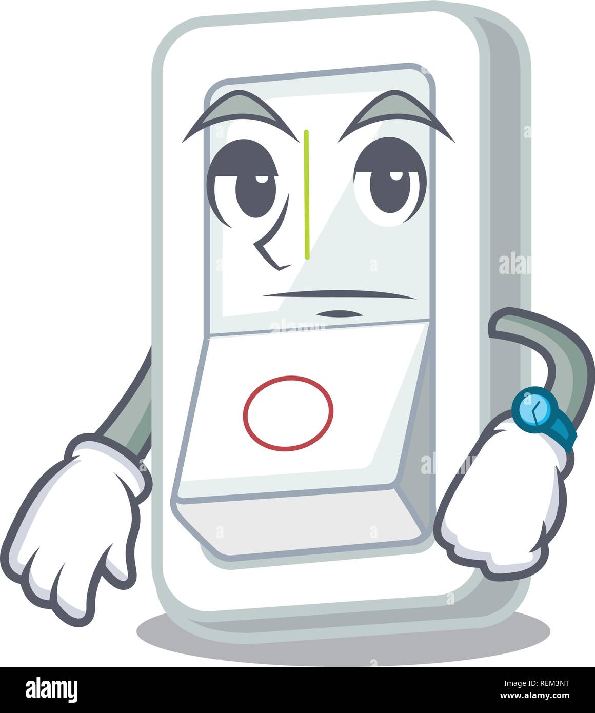 Cartoon turn on light switch hi-res stock photography and images - Alamy