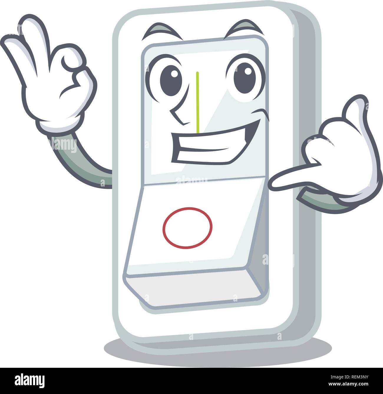 Call me light switch above cartoon wooden wall Stock Vector Image & Art ...