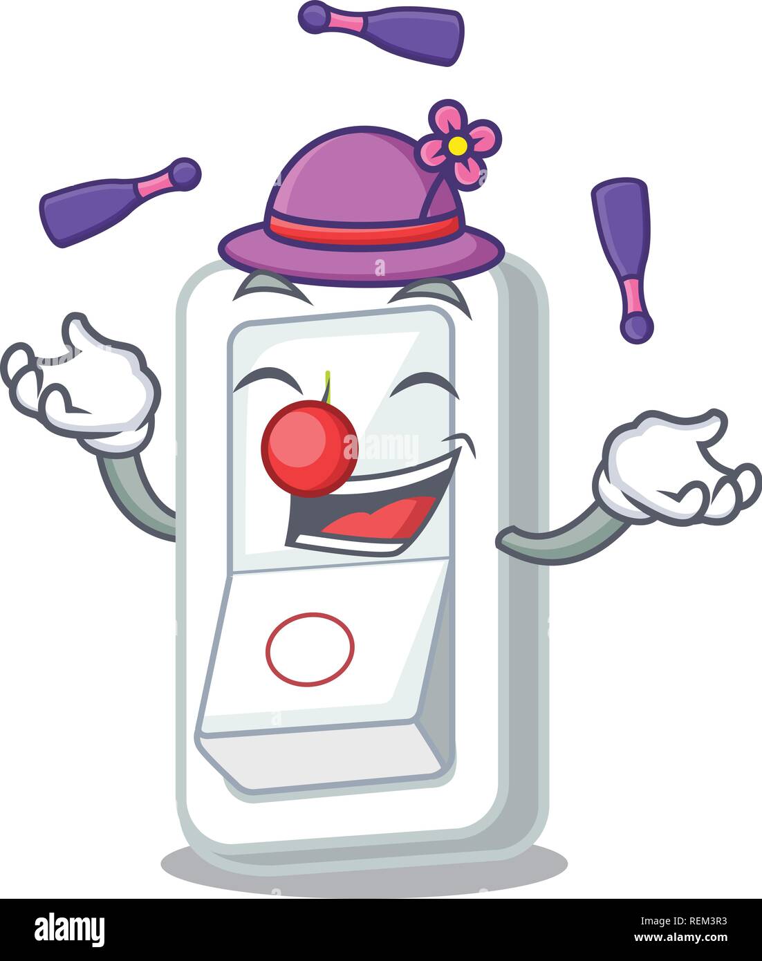 Cartoon turn on light switch hi-res stock photography and images - Alamy