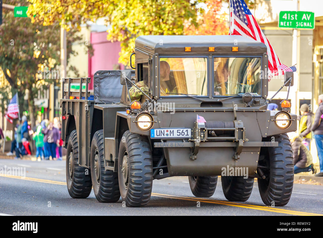 Portland, Oregon, USA - November 12, 2018: The annual Ross Hollywood ...