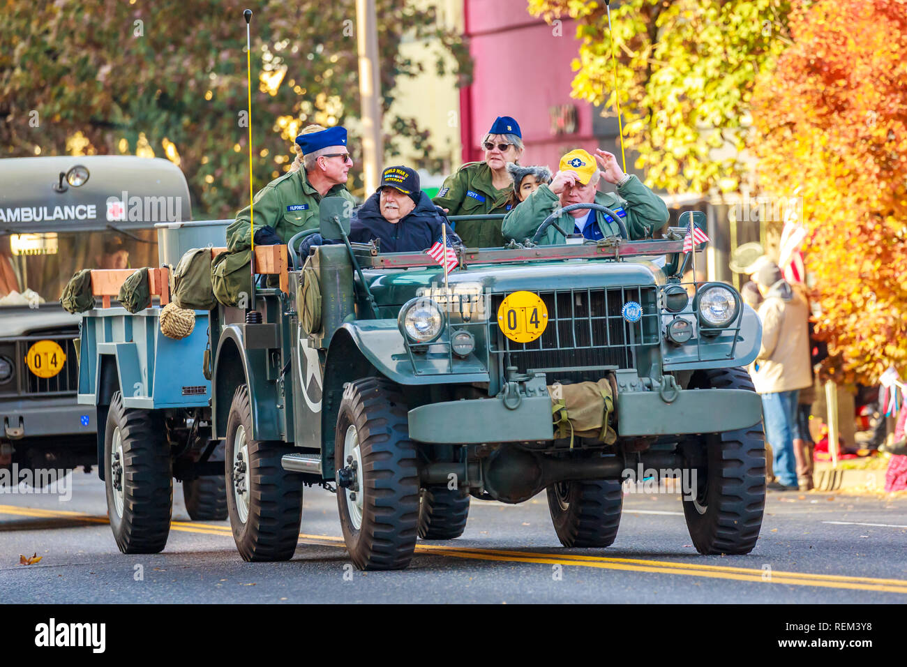 Portland, Oregon, USA - November 12, 2018: The annual Ross Hollywood ...