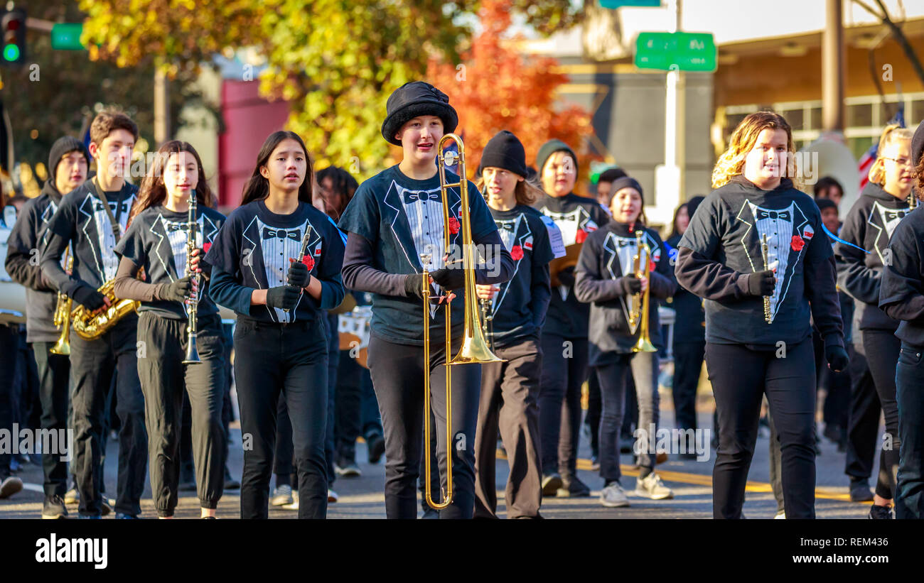 Portland, Oregon, USA - November 12, 2018: Beaumont Middle School ...