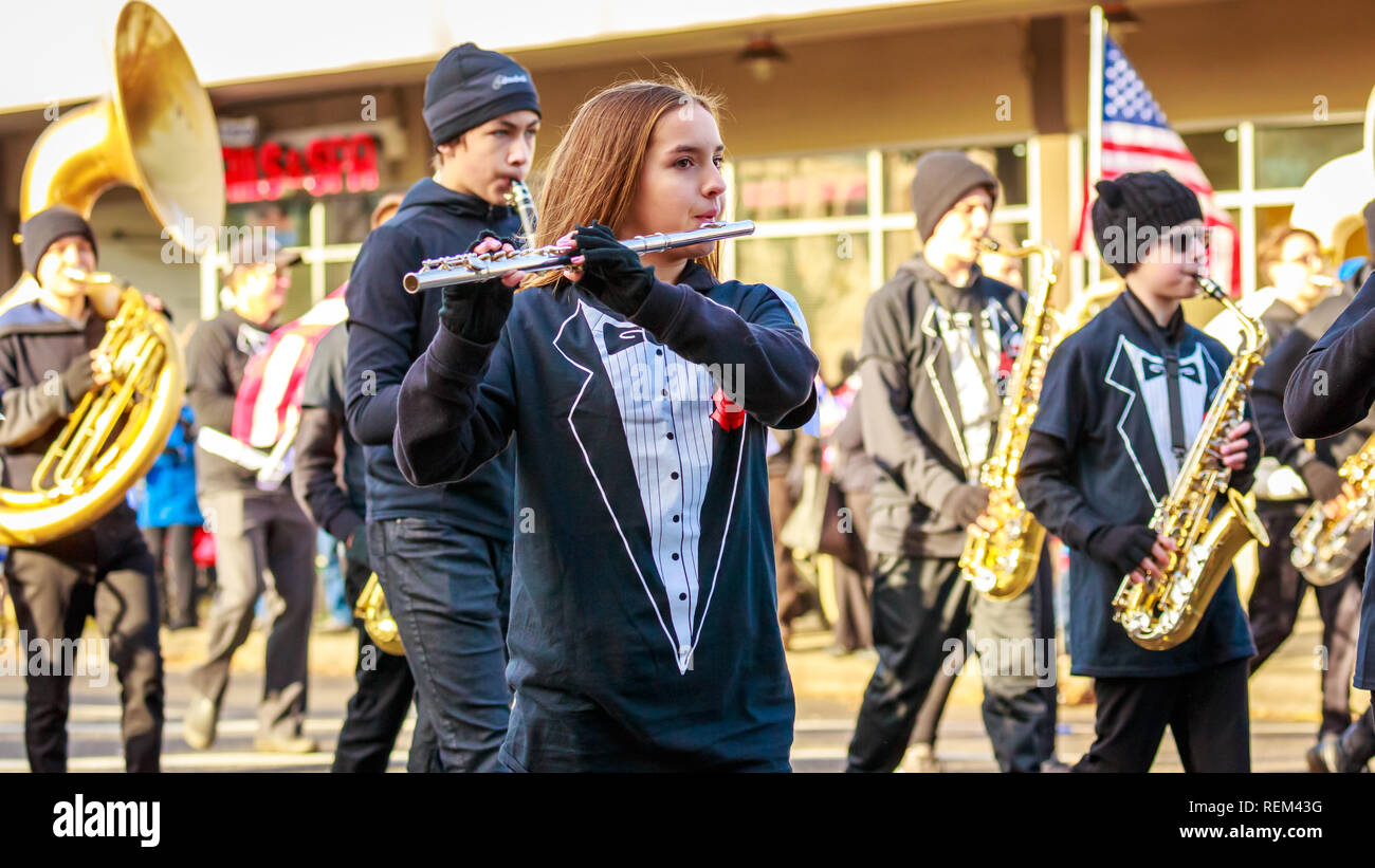 Portland, Oregon, USA - November 12, 2018: Beaumont Middle School ...