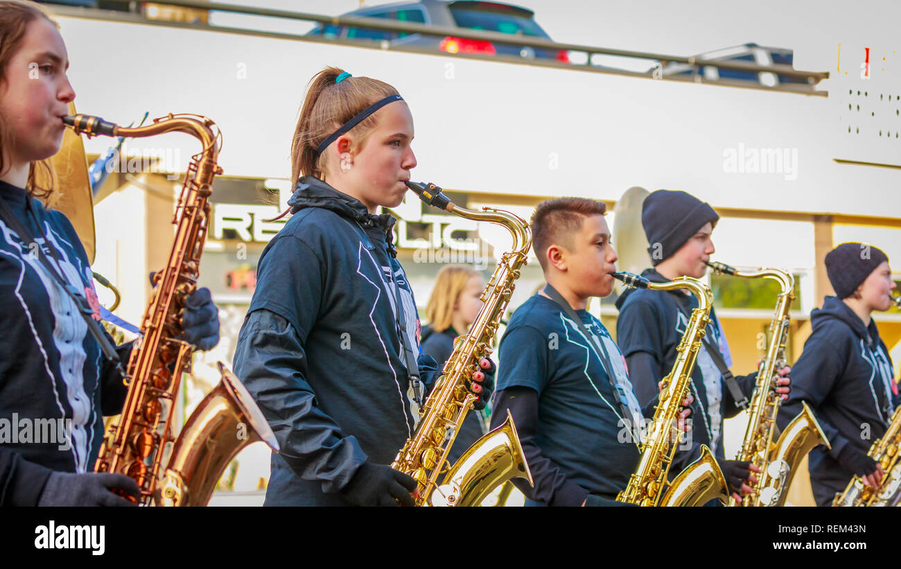 Portland, Oregon, USA - November 12, 2018: Beaumont Middle School ...
