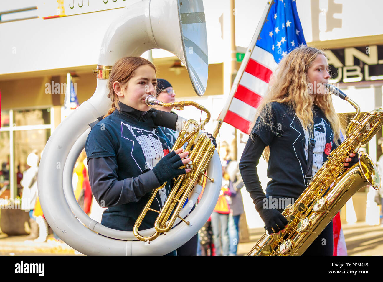 Portland, Oregon, USA - November 12, 2018: Beaumont Middle School ...