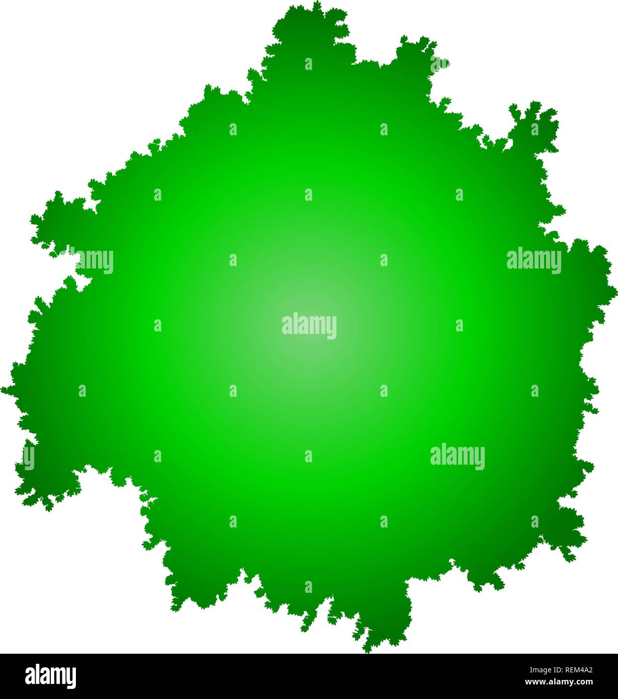 Do not enter sign with trees Stock Vector Images - Alamy