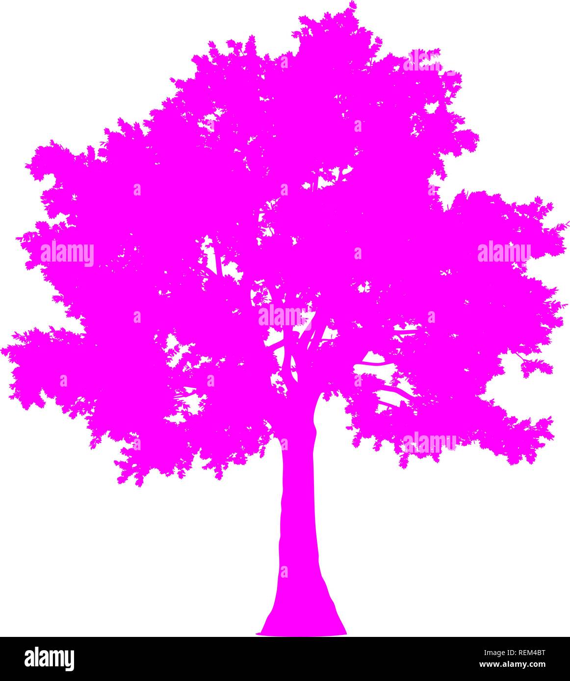 Pink treetop Stock Vector Images - Alamy
