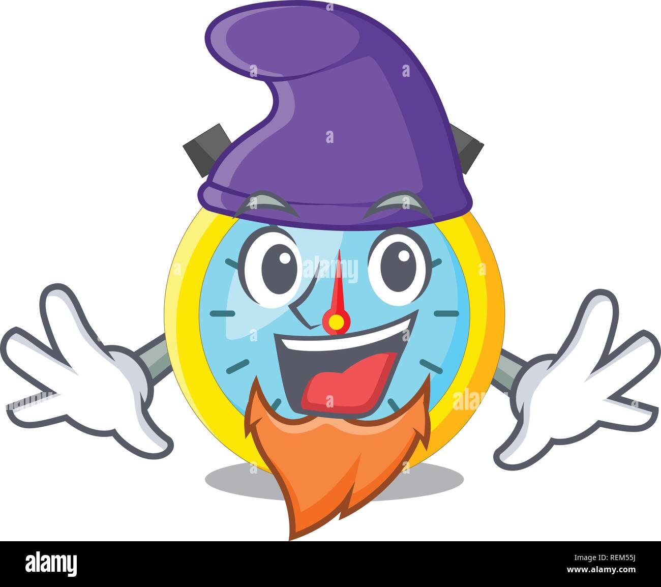 Elf stopwatch in the cartoon shape funny Stock Vector Image & Art - Alamy