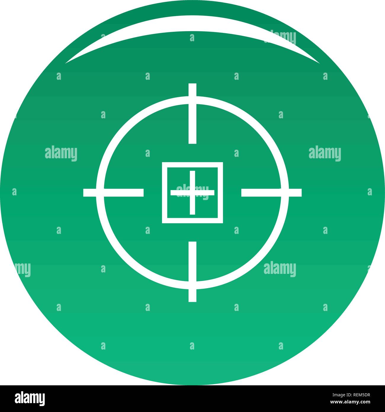 Optical mission icon. Simple illustration of optical mission vector ...