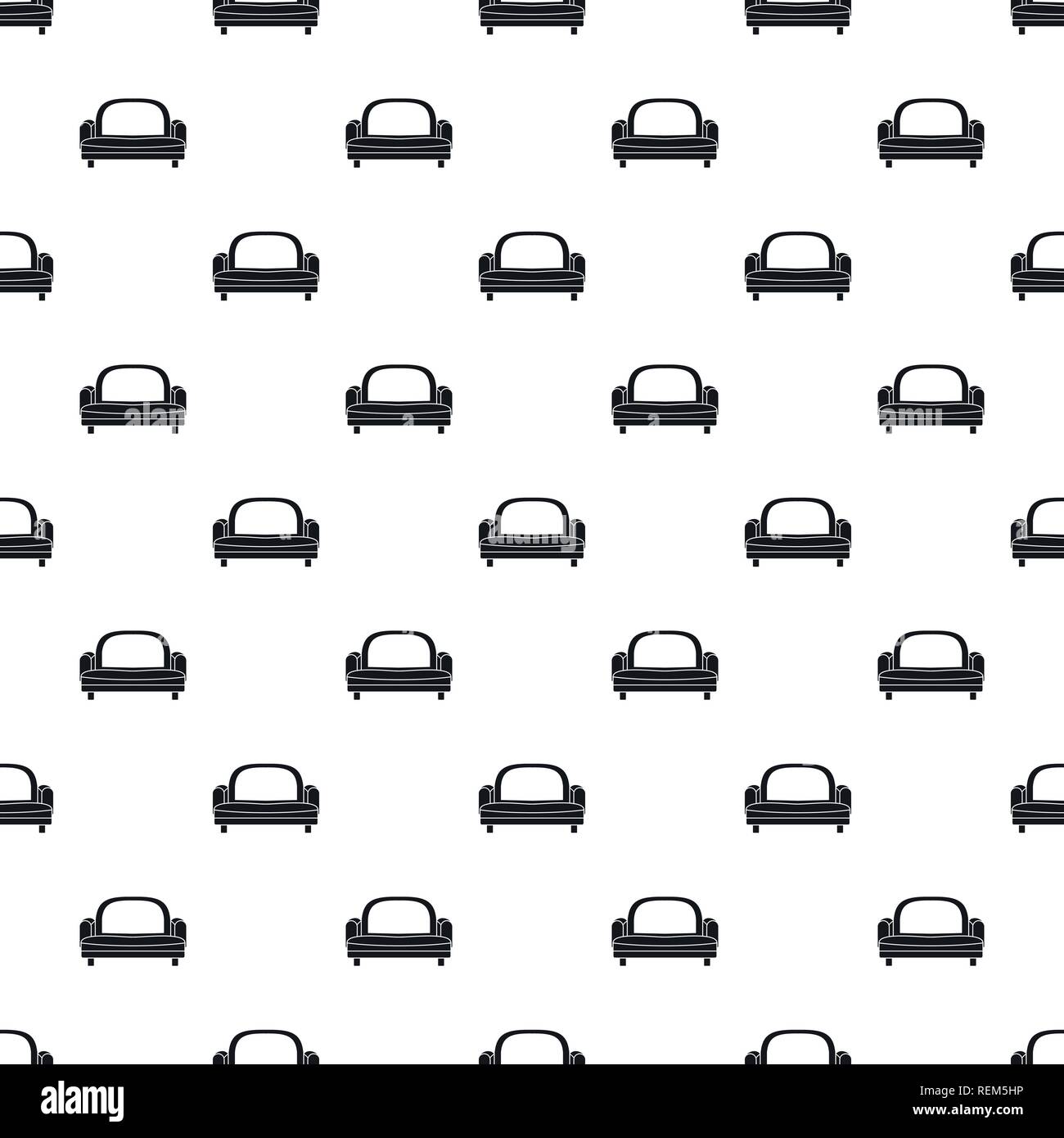 Armchair sofa pattern seamless vector repeat geometric for any web ...