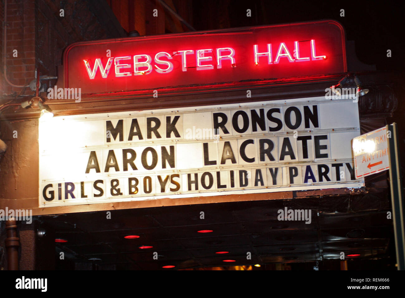 Webster hall exterior hi-res stock photography and images - Alamy
