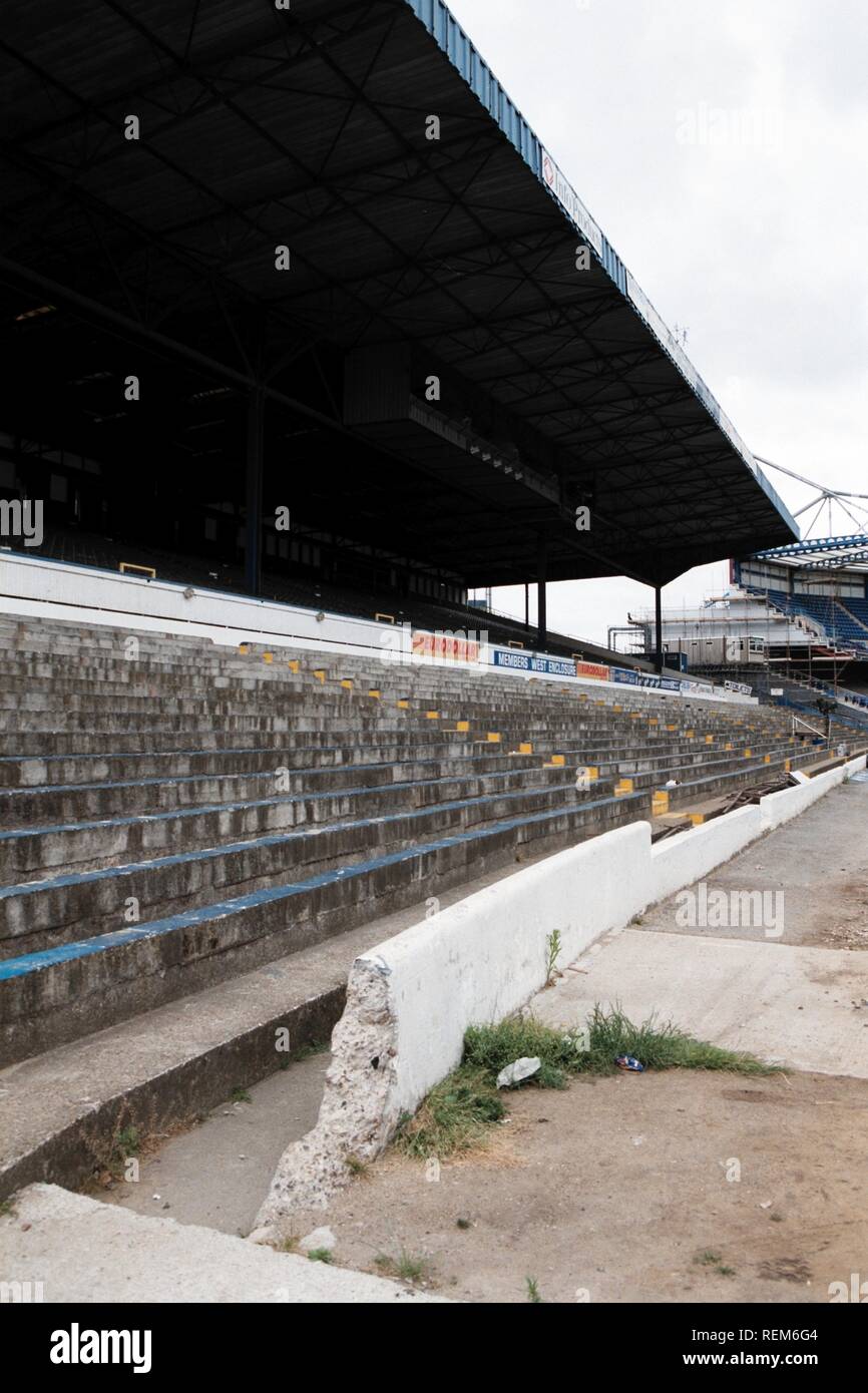 General view of Chelsea FC Football Ground, Stamford Bridge, London ...