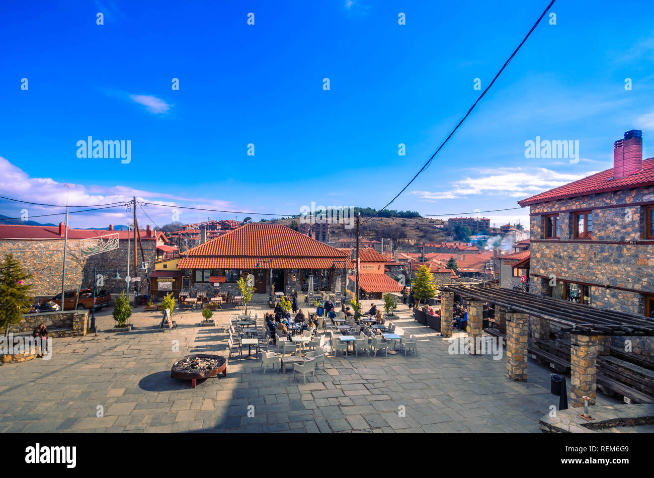 Agios Athanasios is a wonderful mountain village, situated next to one ...