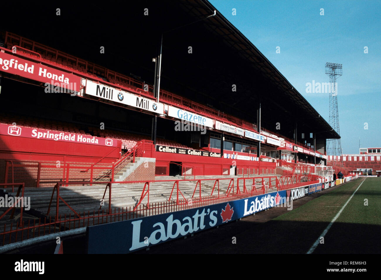 General view of Sunderland AFC Football Ground, Roker Park, Sunderland ...