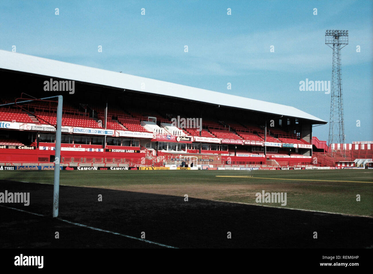 General view of Sunderland AFC Football Ground, Roker Park, Sunderland ...