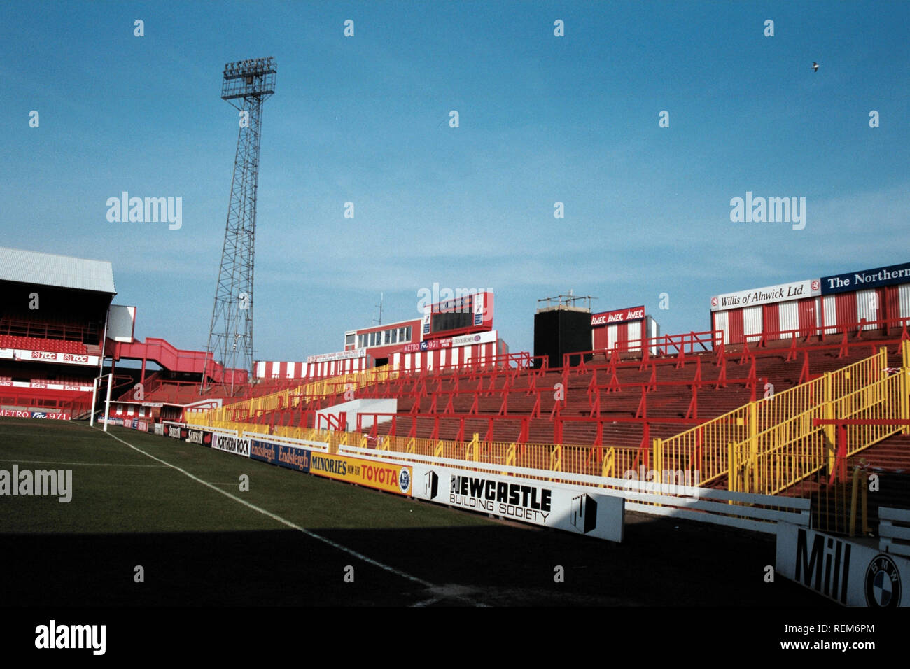 General view of Sunderland AFC Football Ground, Roker Park, Sunderland ...