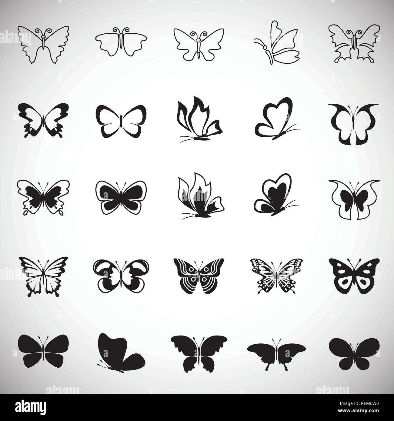 Simple Butterfly Designs