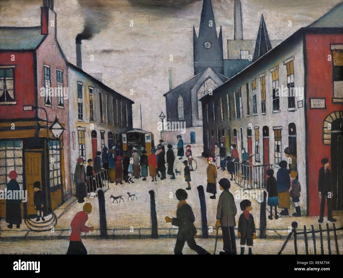 L s lowry hi-res stock photography and images - Alamy