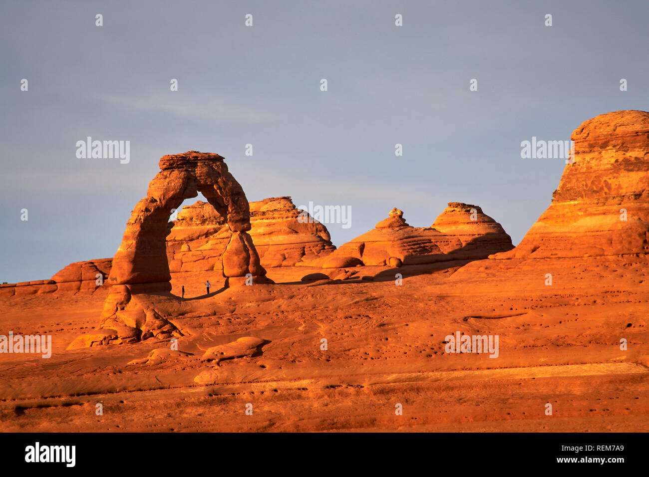 Delicate Arch in Arches National Park, nr Moab, Utah, USA Stock Photo ...
