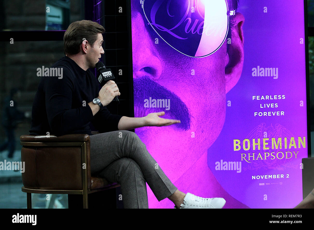 New York, USA. 31 Oct, 2018. Allen Leech visits The Wednesday, Oct 31 ...