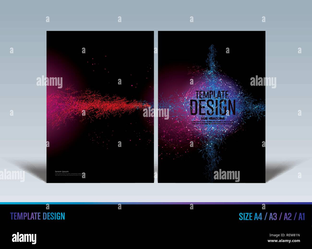 Abstract Template Design Stock Vector Image & Art - Alamy