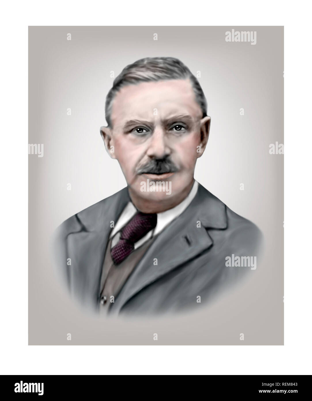 Thomas mann portrait 1875 hi-res stock photography and images - Alamy