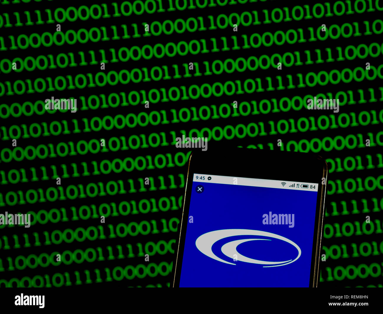 Cooper Tire & Rubber Company logo seen displayed on a smart phone Stock ...