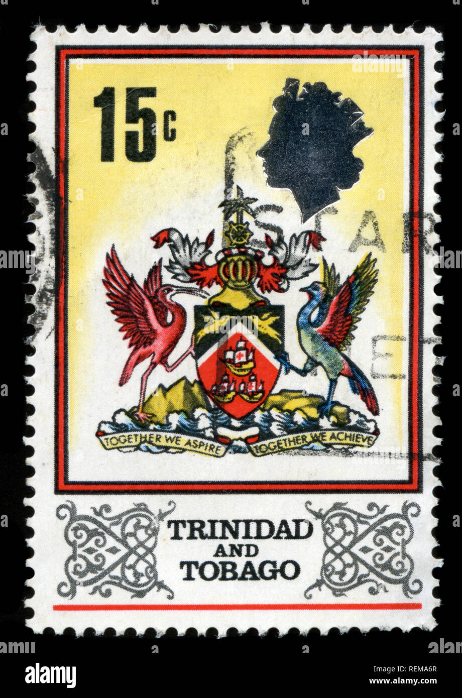 Postage stamp from Trinidad and Tobago in the Definitive Issue series ...