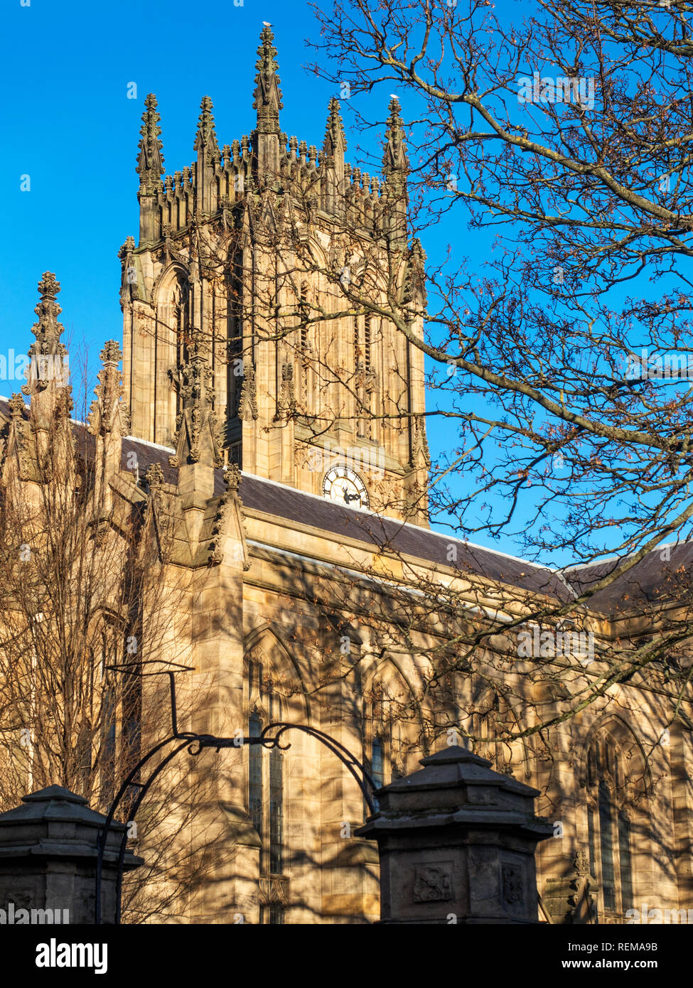 Gothic architecture sunlit hi-res stock photography and images - Alamy