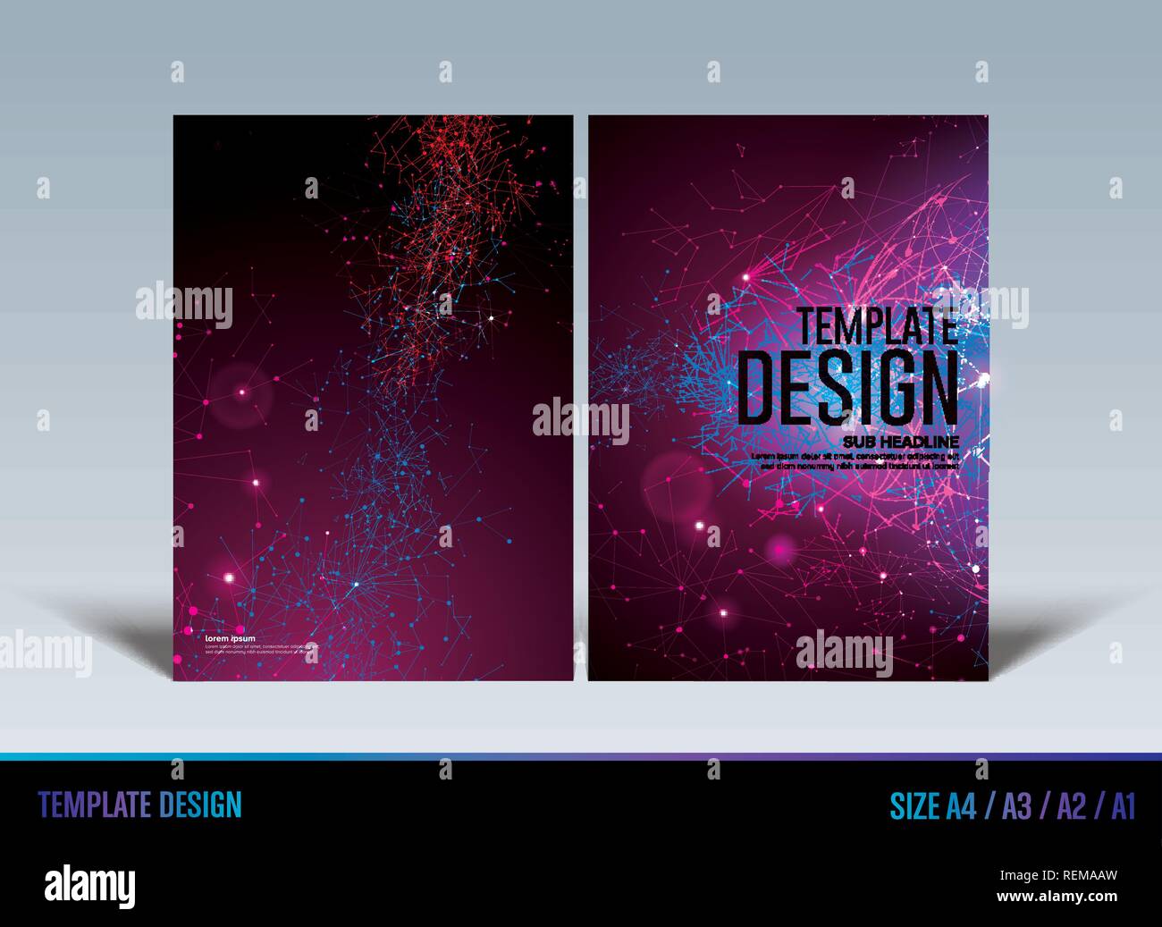 Abstract Template Design Stock Vector Image & Art - Alamy