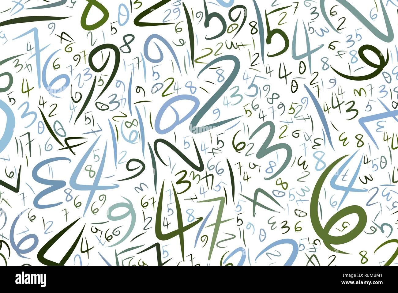 Numbers And Artwork High Resolution Stock Photography and Images - Alamy