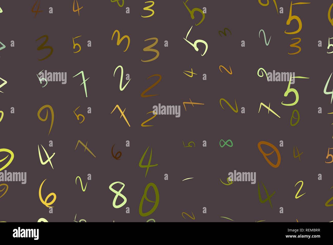 Numbers texture Stock Vector Images - Alamy
