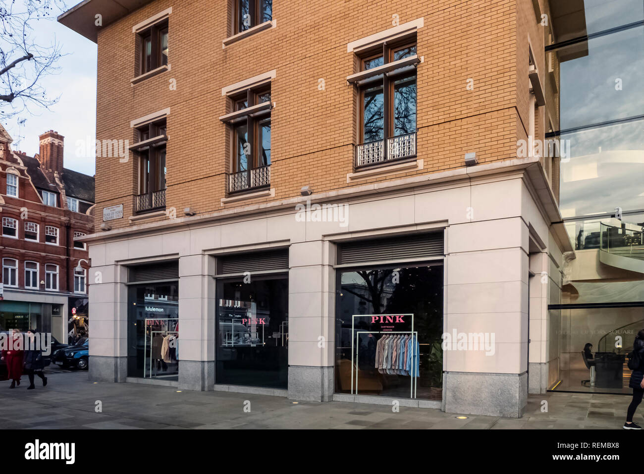 Thomas Pink, Duke of York Square, Chelsea Stock Photo - Alamy