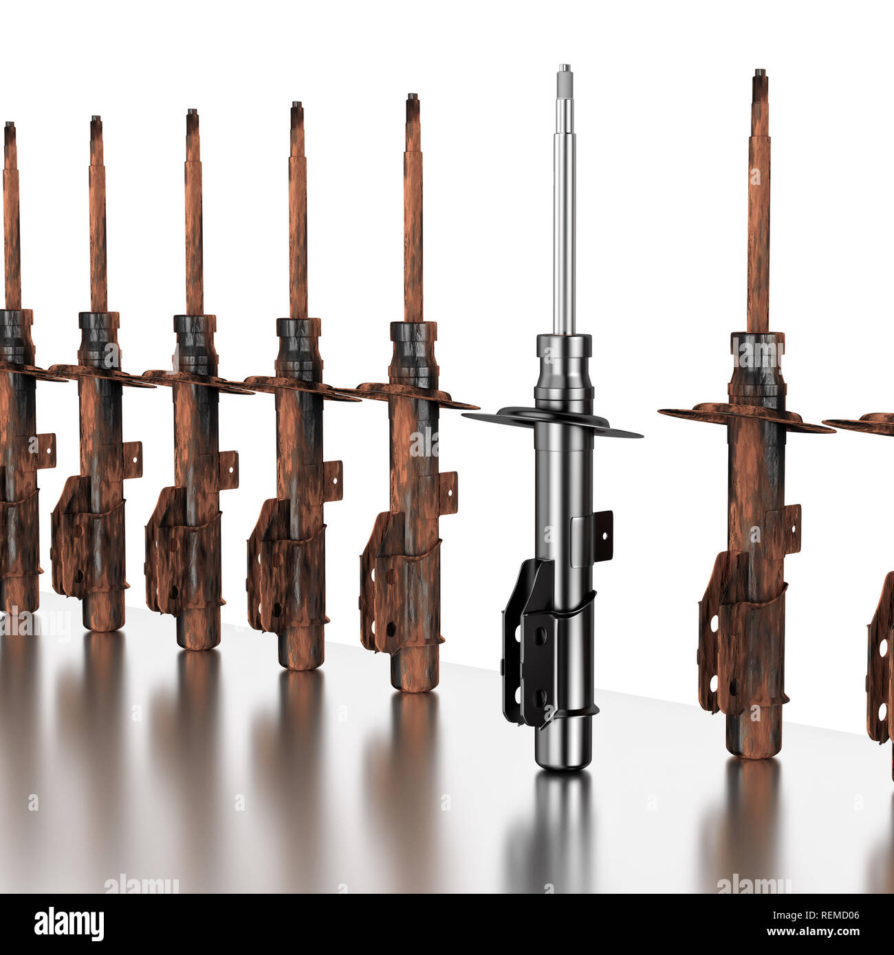 Wishbone suspension hi-res stock photography and images - Alamy