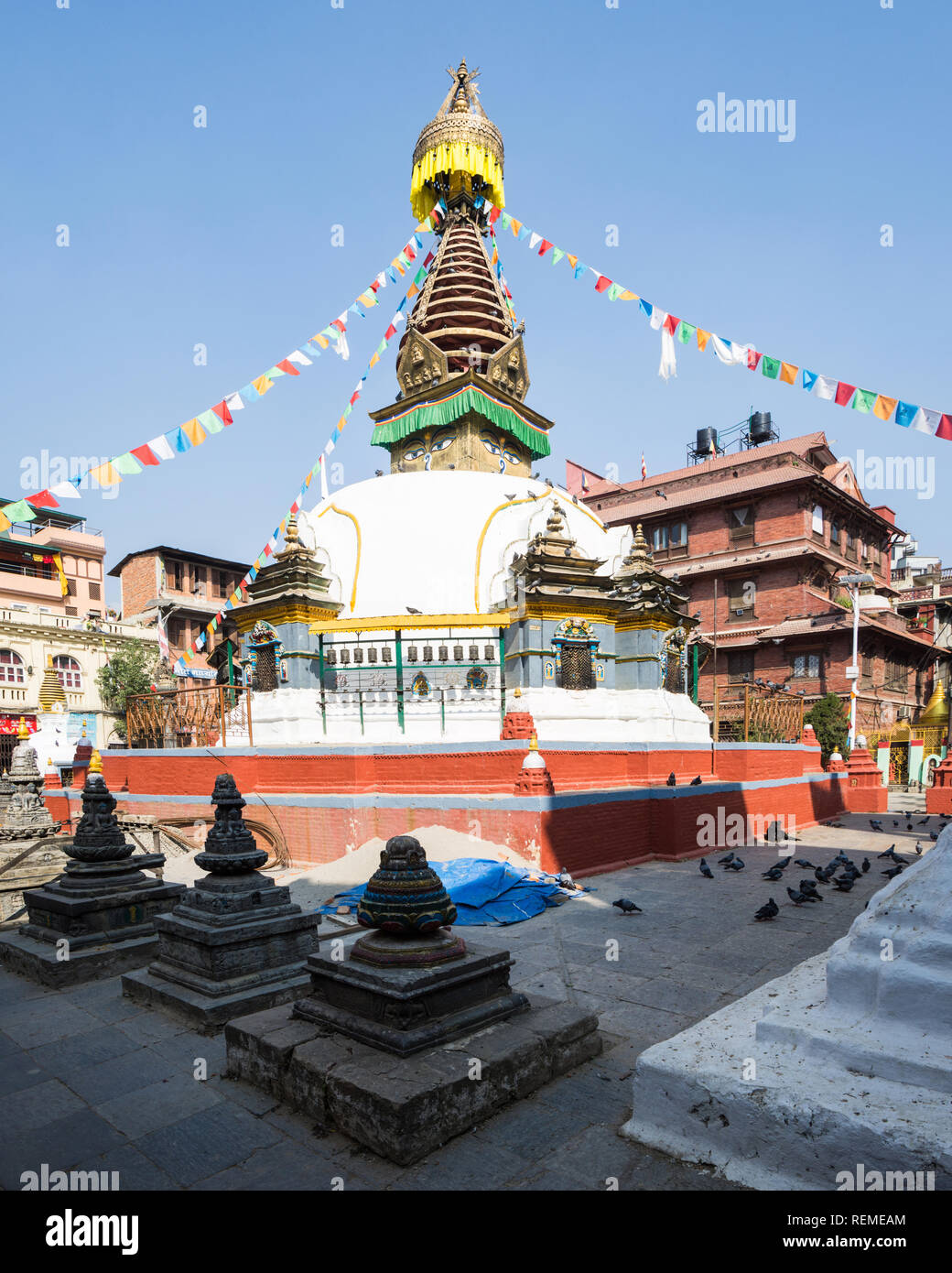 Chaitya kathmandu hi-res stock photography and images - Alamy
