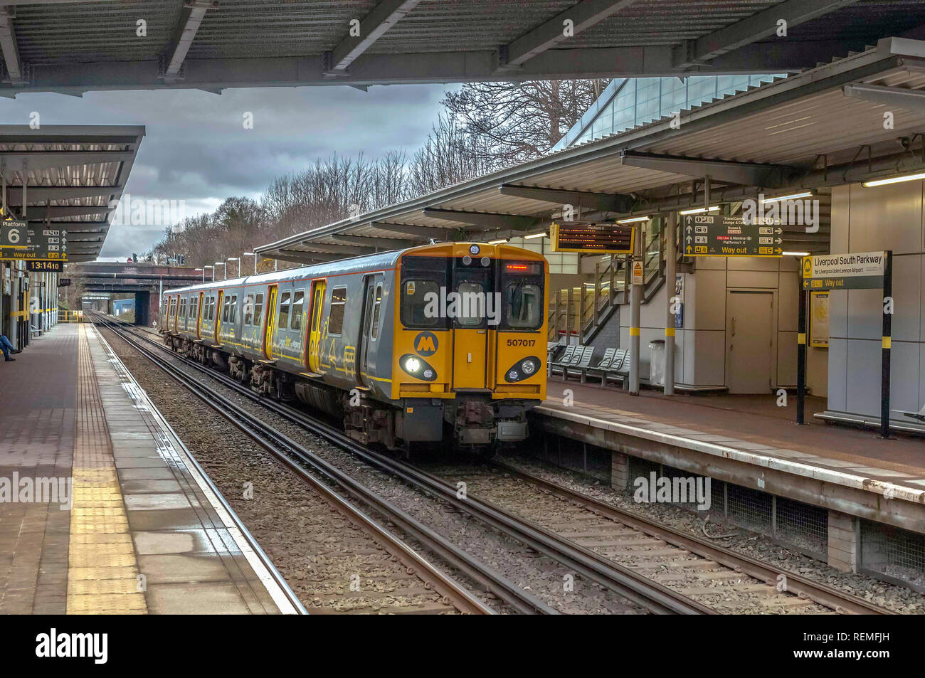 Merseyrail train hi-res stock photography and images - Alamy