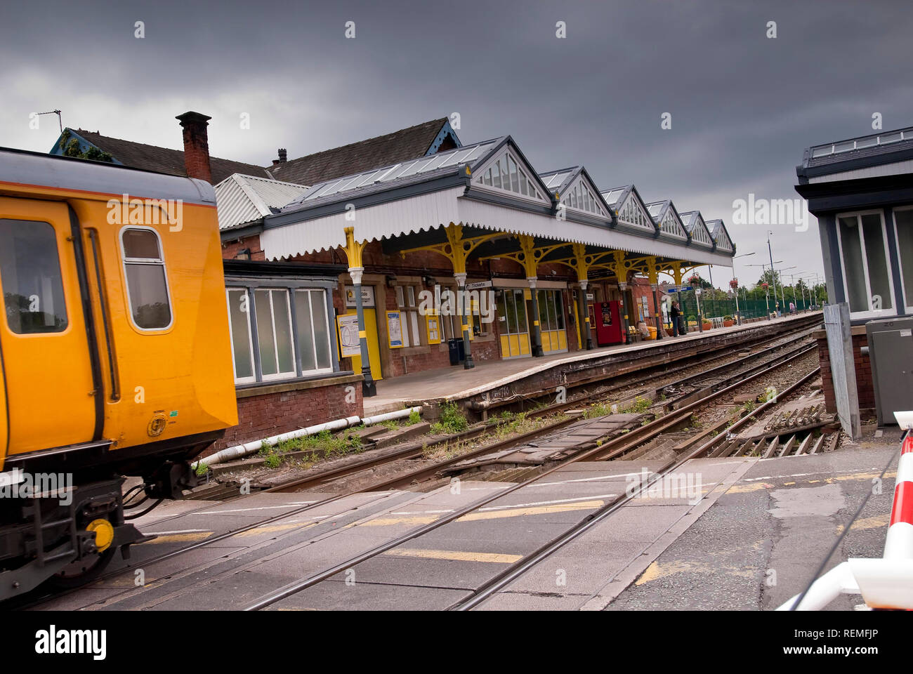 Merseyrail station Birkdale Stock Photo - Alamy