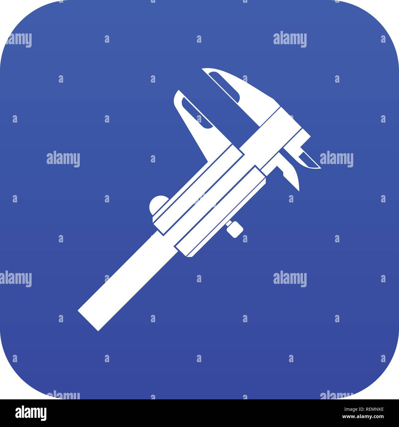 Calipers icon digital blue Stock Vector Image & Art - Alamy