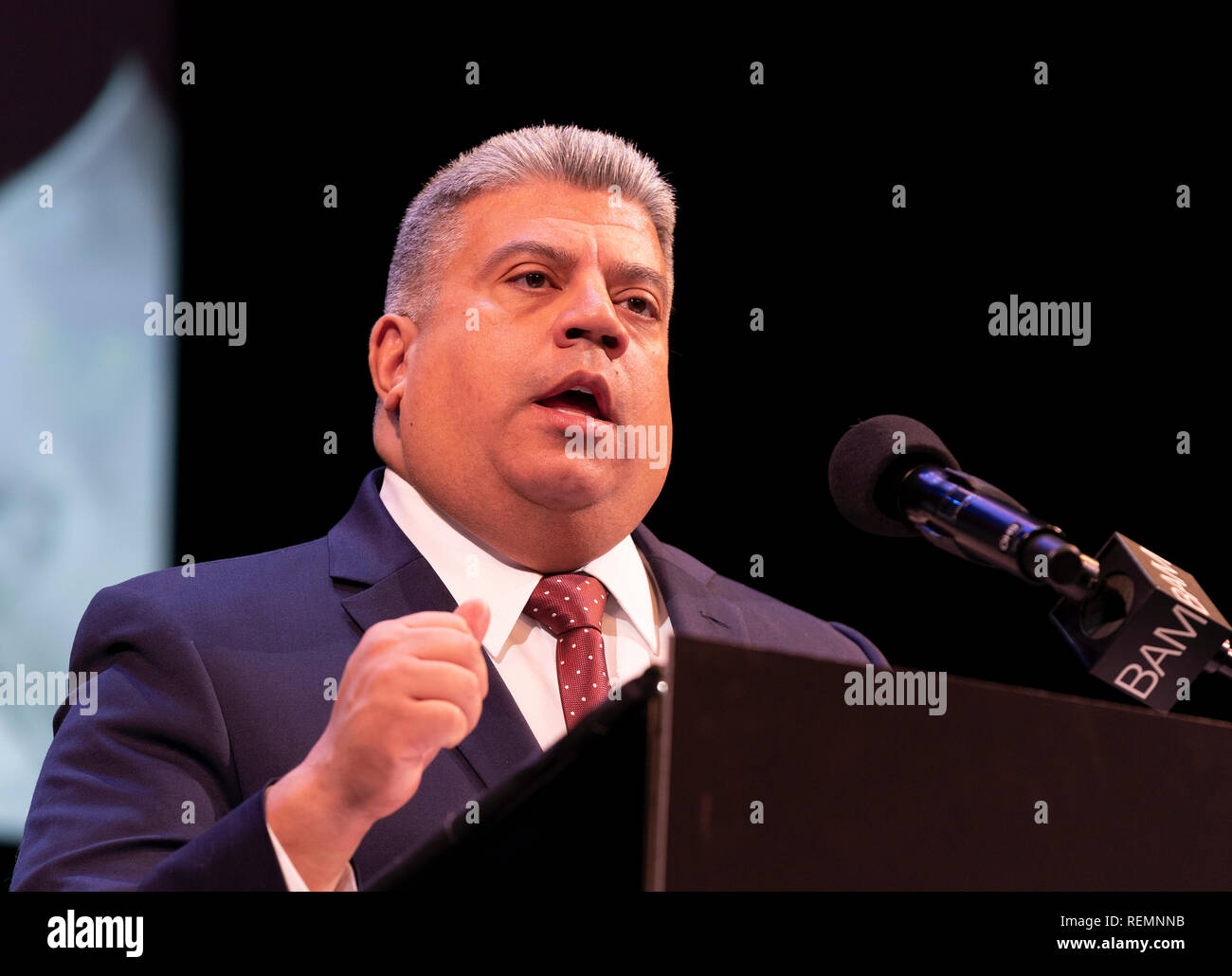 New York, United States. 21st Jan, 2019. Brooklyn District Attorney ...