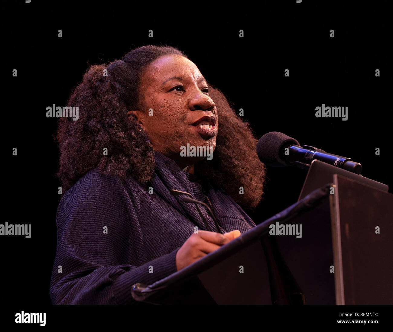 New York, United States. 21st Jan, 2019. Me Too founder Tarana Burke ...