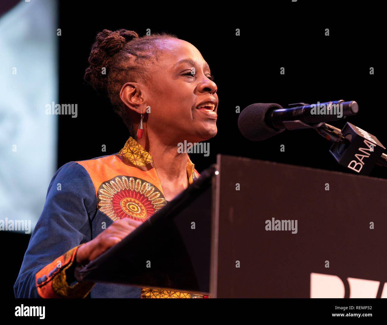 New York, United States. 21st Jan, 2019. New York First Lady Chirlane ...