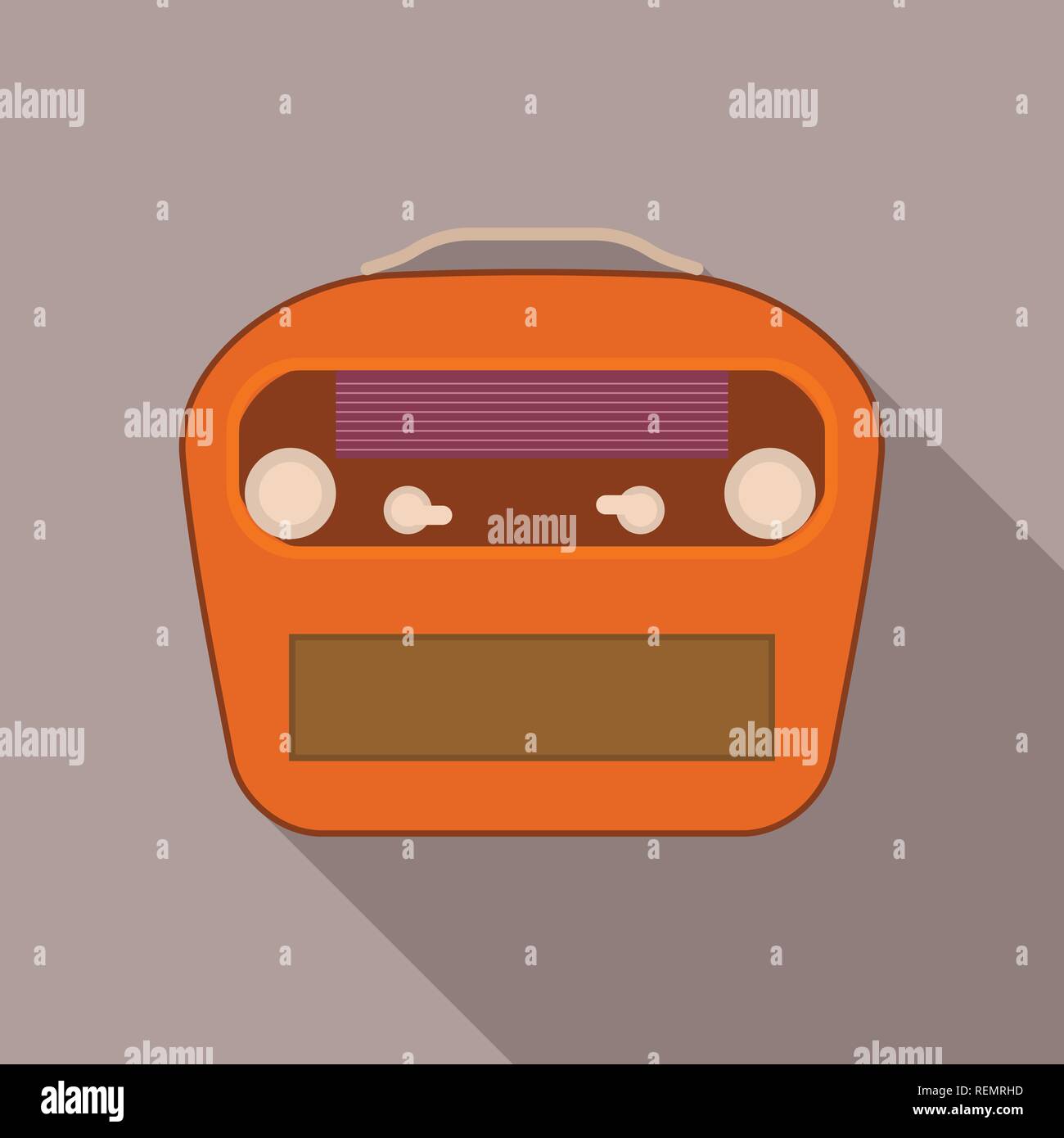 School radio broadcast Stock Vector Images - Alamy