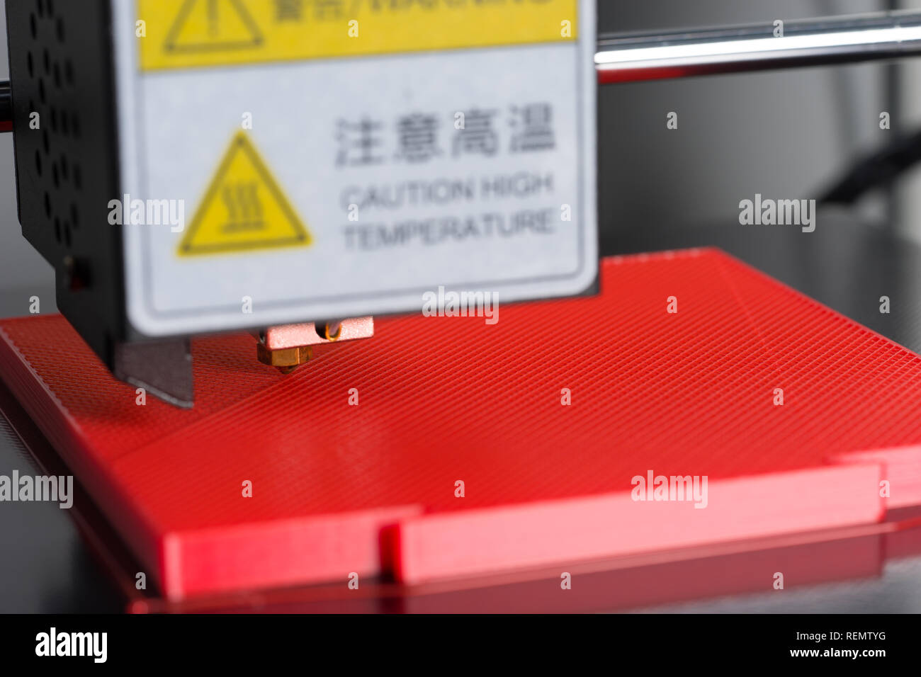 3D printer close-up during printing Stock Photo - Alamy