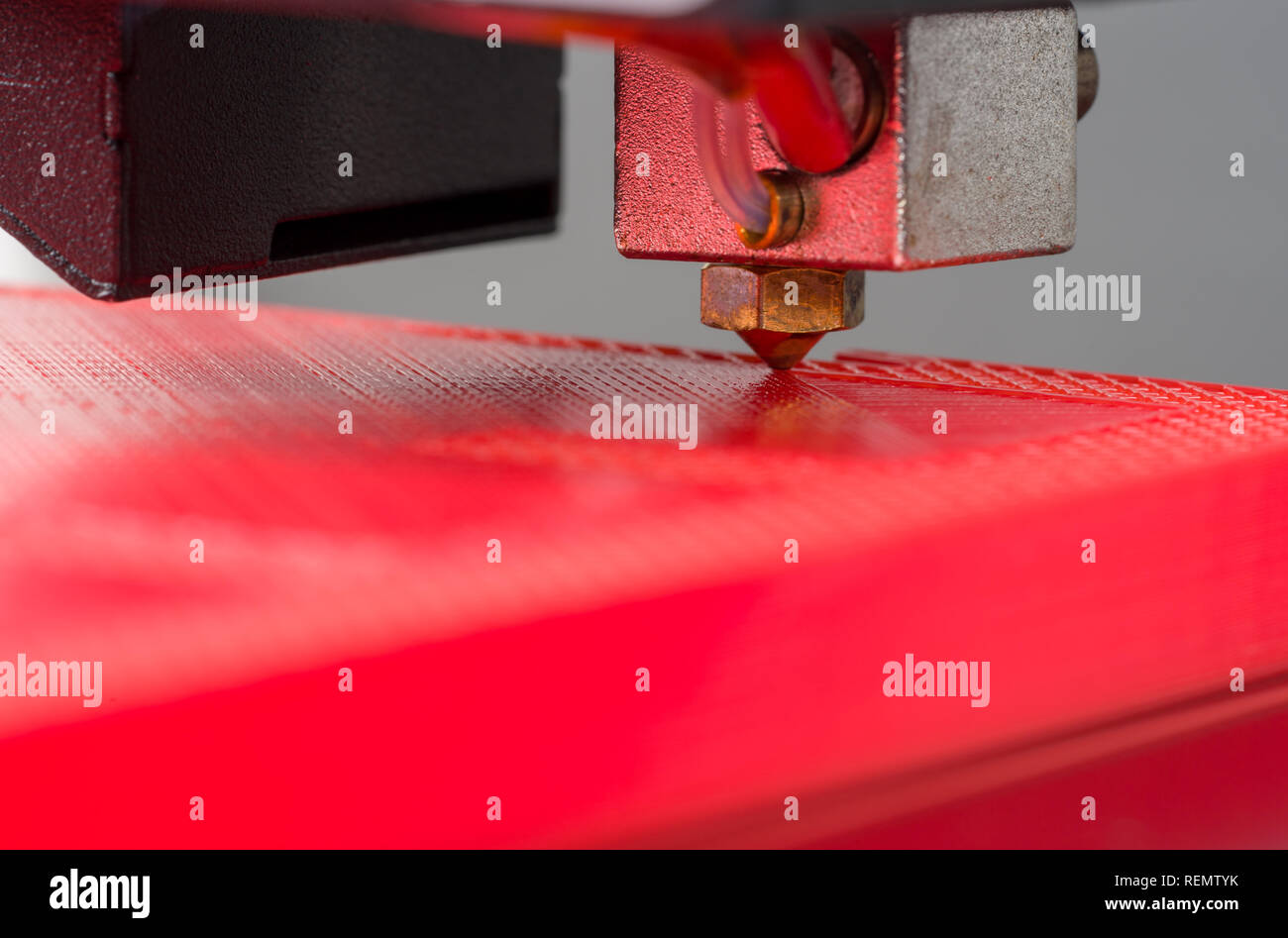 Close up working 3d printer hi-res stock photography and images - Alamy