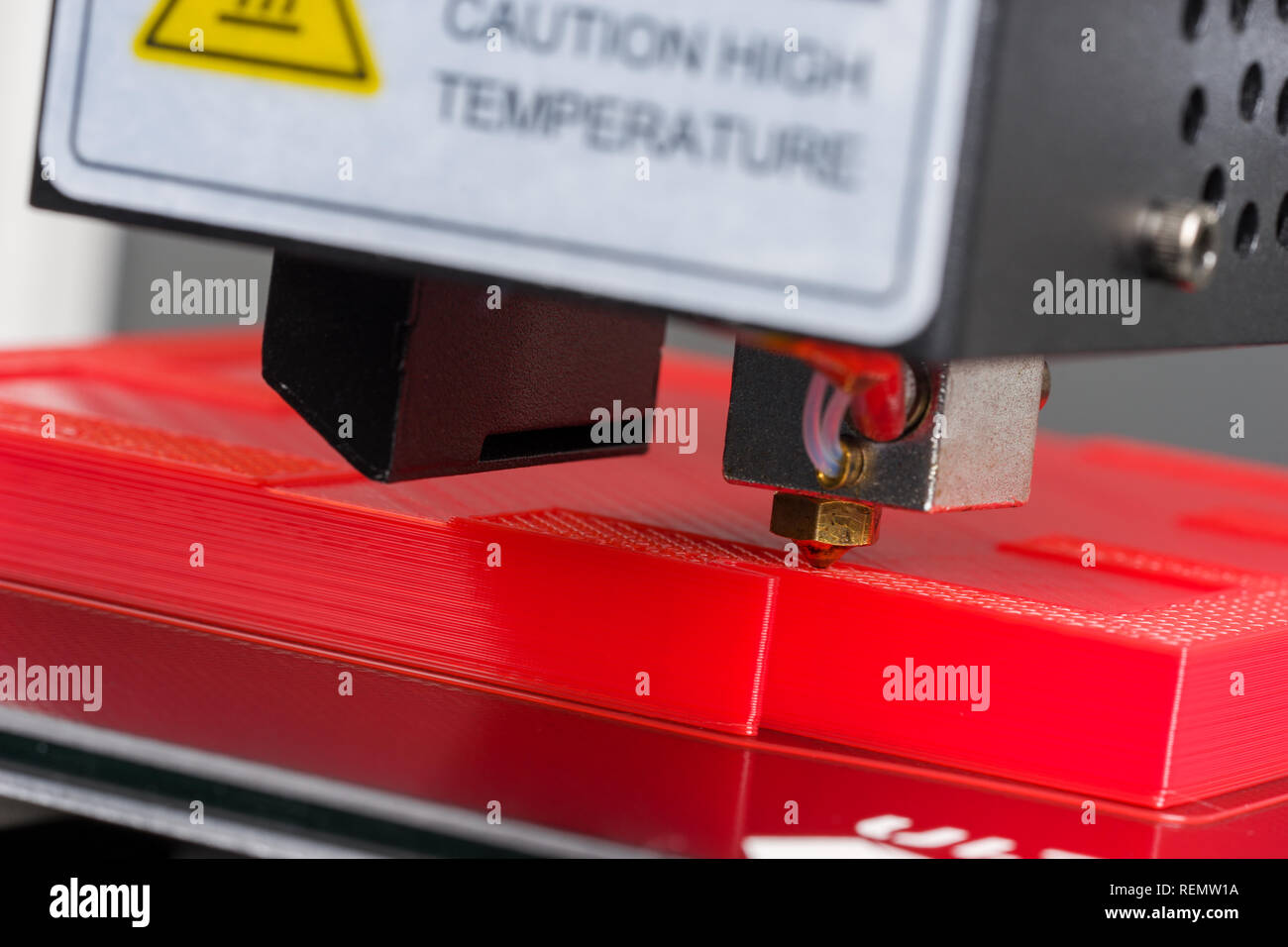 3D printer close-up during printing Stock Photo - Alamy