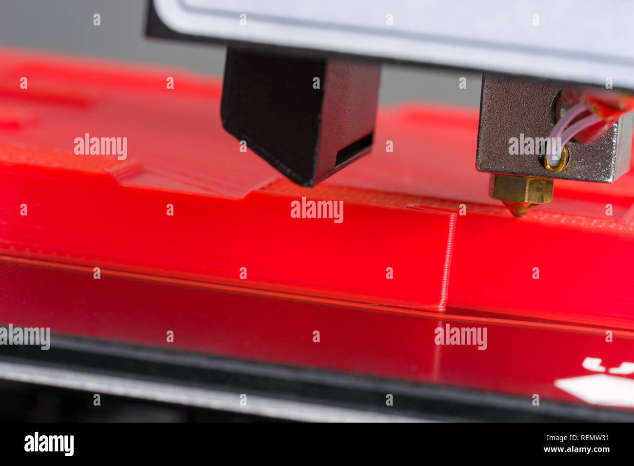 3D printer close-up during printing Stock Photo - Alamy