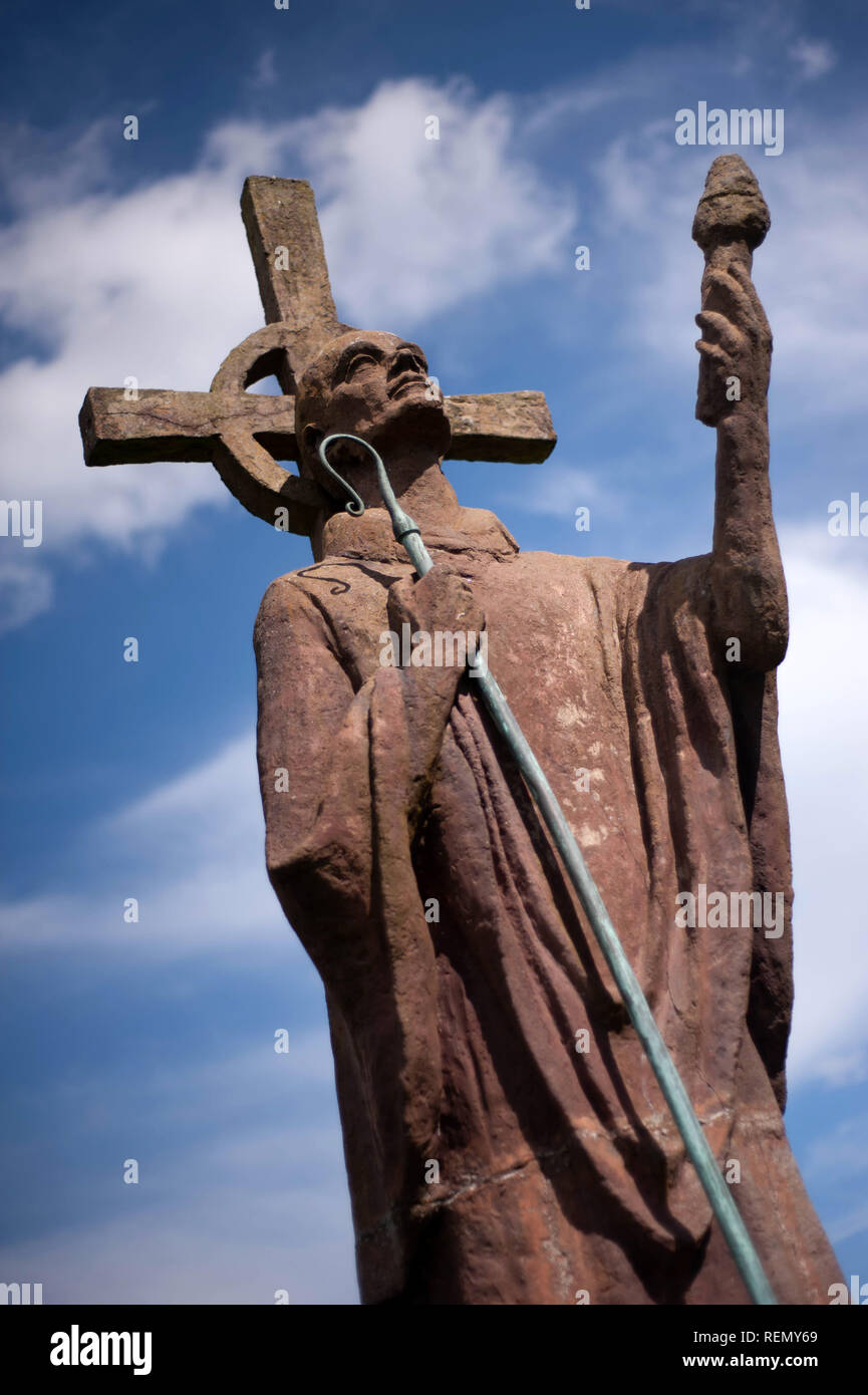 Saint aidan statue hi-res stock photography and images - Alamy