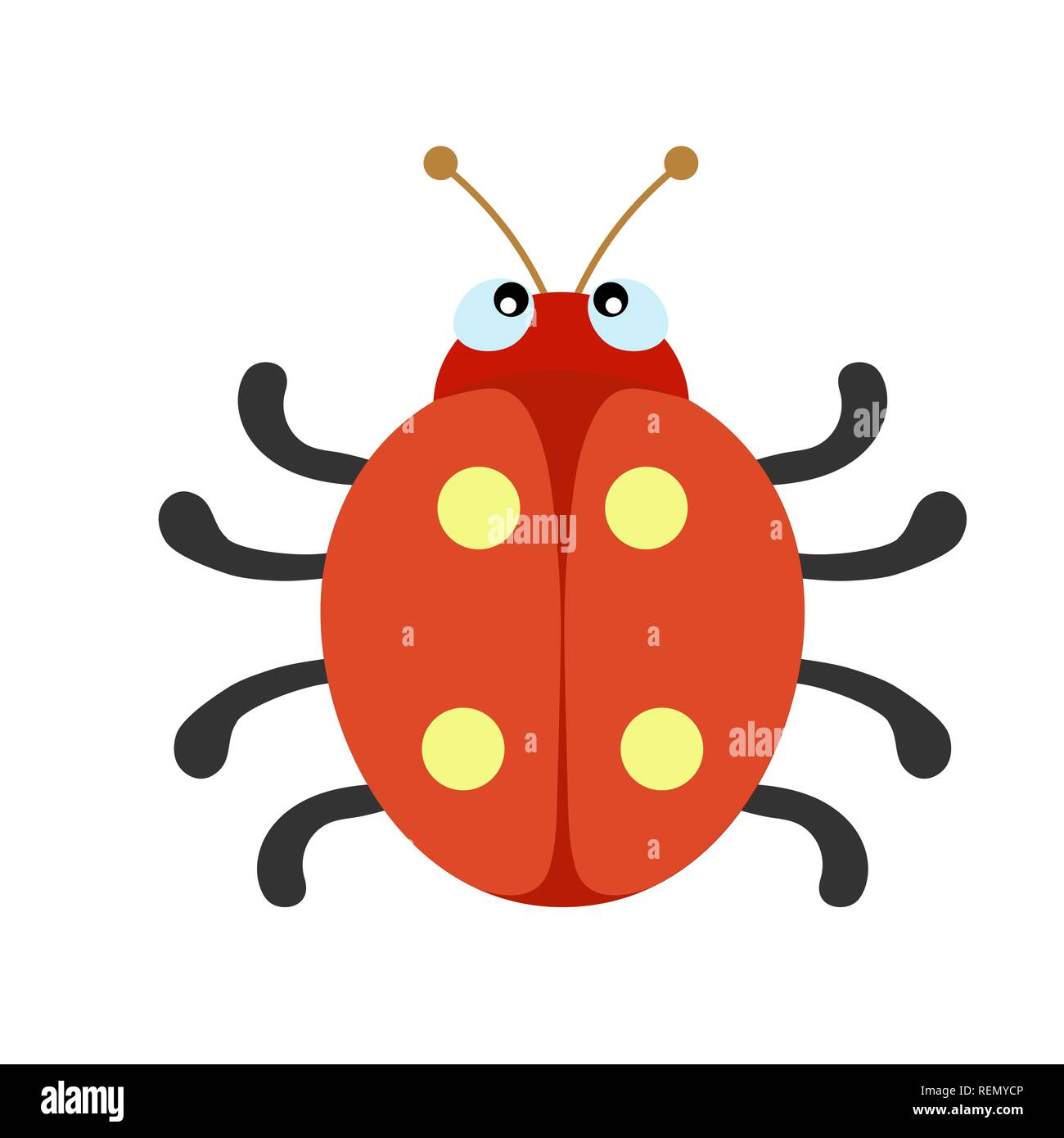 Silhouette flat simple drawing Stock Vector Images - Alamy