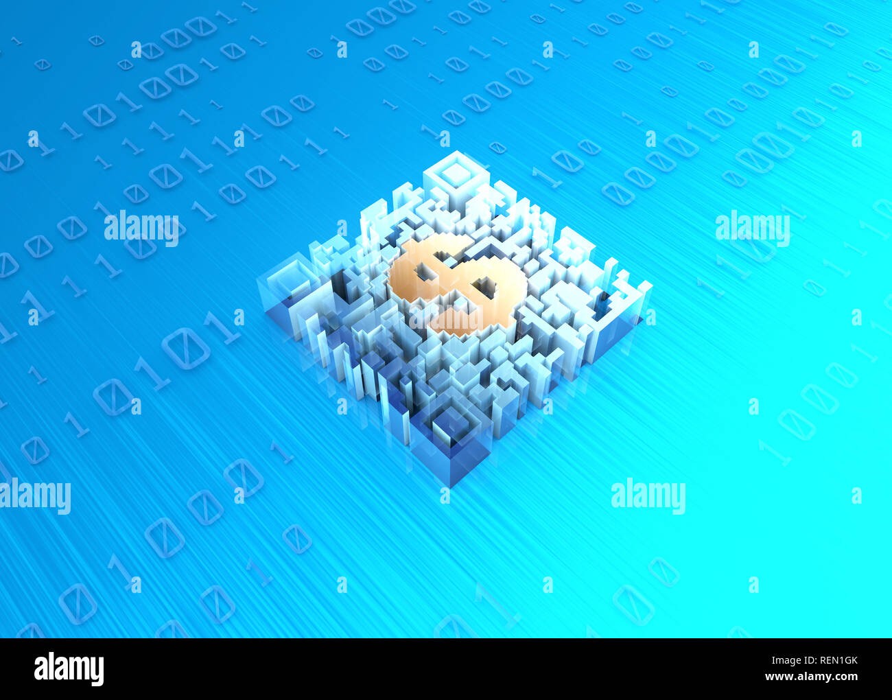 Electronic technology QR code, data transmission and storage ...